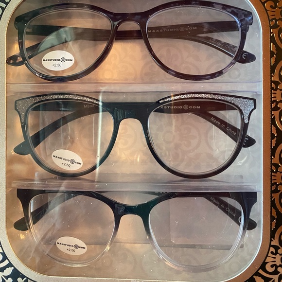 Max Studio | Accessories | Max Studio 3 Pack Cat Eye Readers 25 | Poshmark